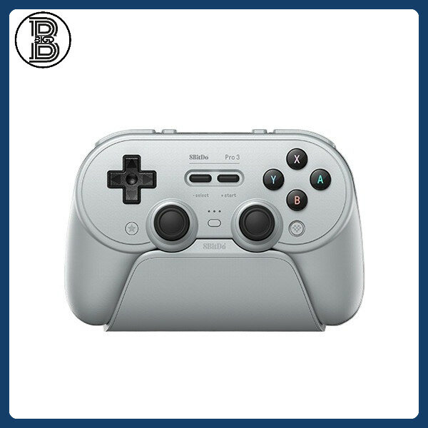 8BitDo Pro 3 Bluetooth контроллер TMR джойстики против дрейфа с зарядной док совместимость с множеством платформ