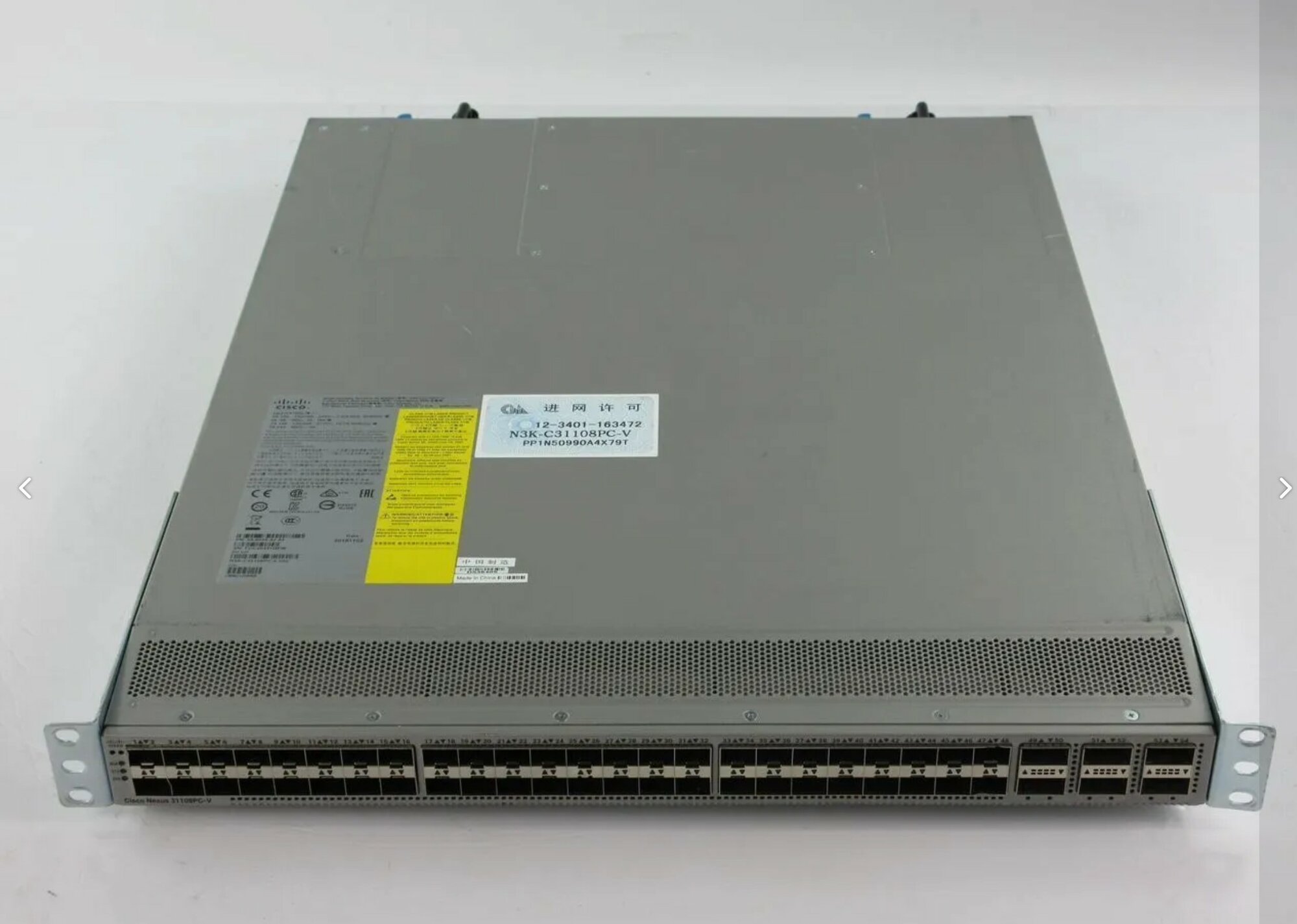 Коммутатор Cisco Nexus N3K-C31108PC-V