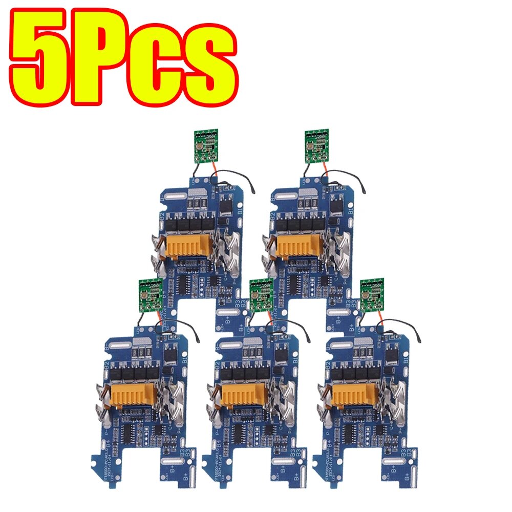 5шт Защитная плата для аккумулятора Makita 18В BL1830/40/50/60