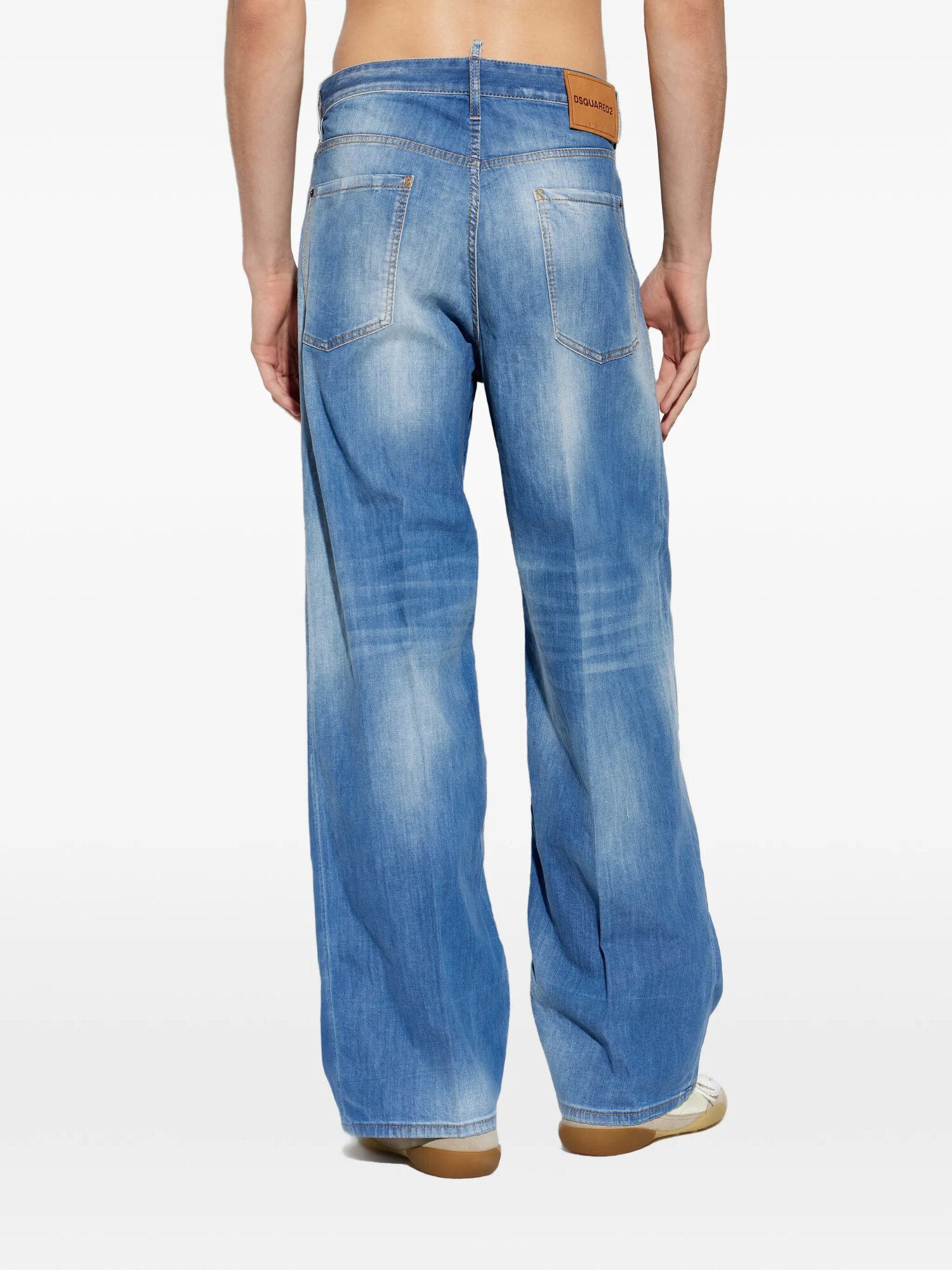 Джинсы DSQUARED2 Faded-effect jeans, размер 44 — фото 1