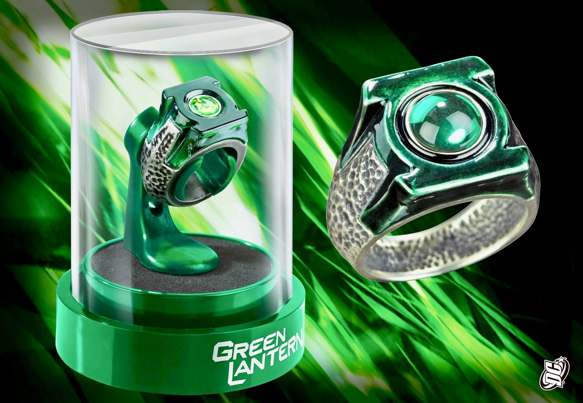 DC Green Lantern Кольцо и дисплей (Лицензия)
