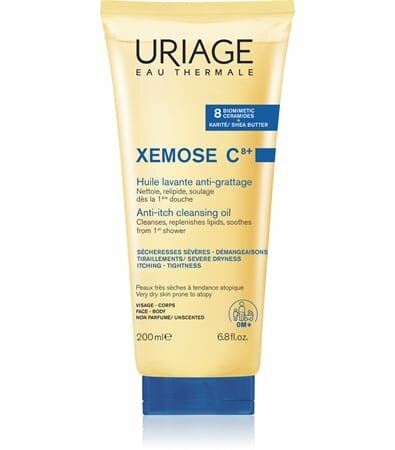 Средство для душа Uriage Xemose C8+ Anti-Itch Cleansing Oil, 200 мл