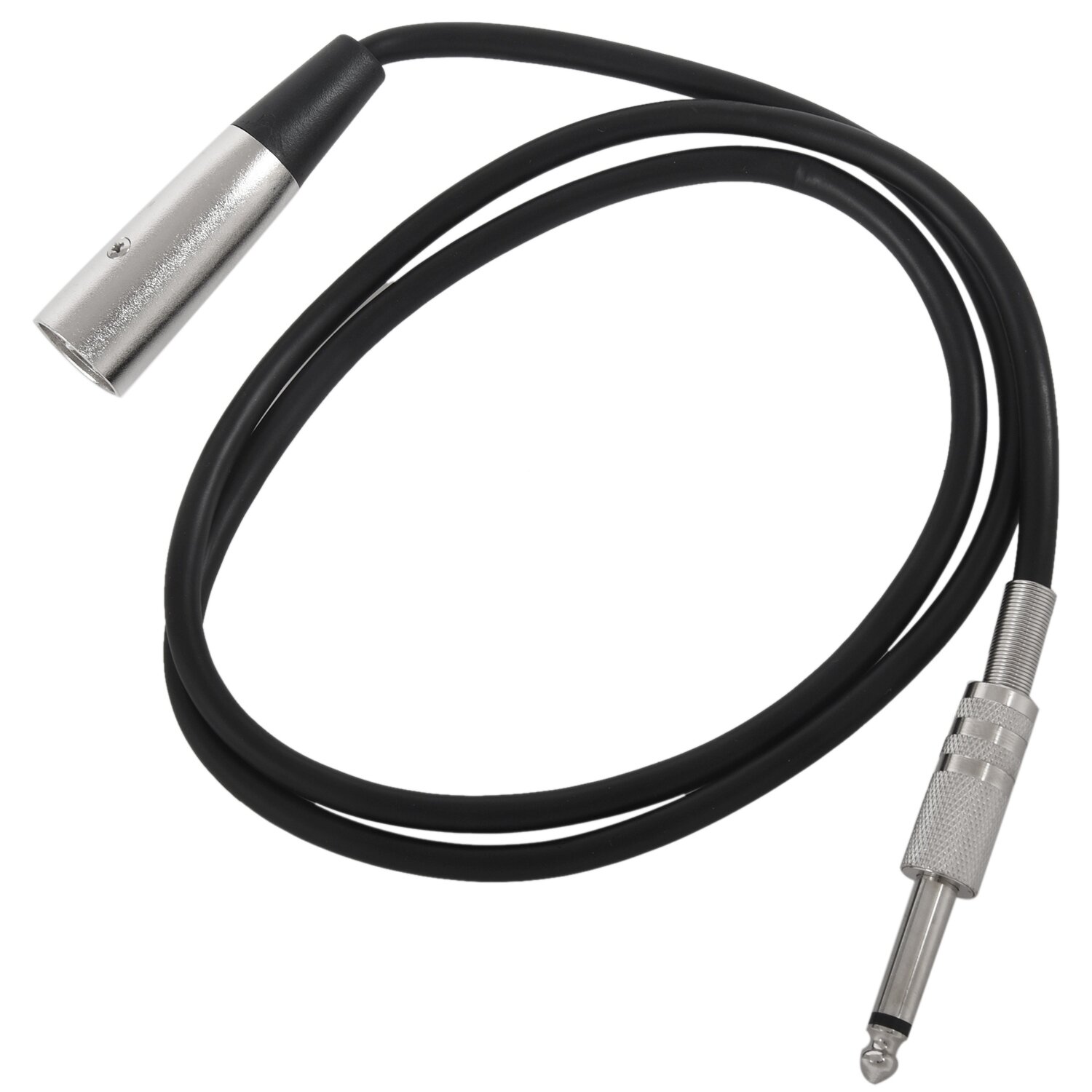 Кабель XLR 3-контактный штекер - 6,35 мм 1/4 дюйма штекер моно джек 1 метр (приблизительно 3,3 фута)-ROMIKY