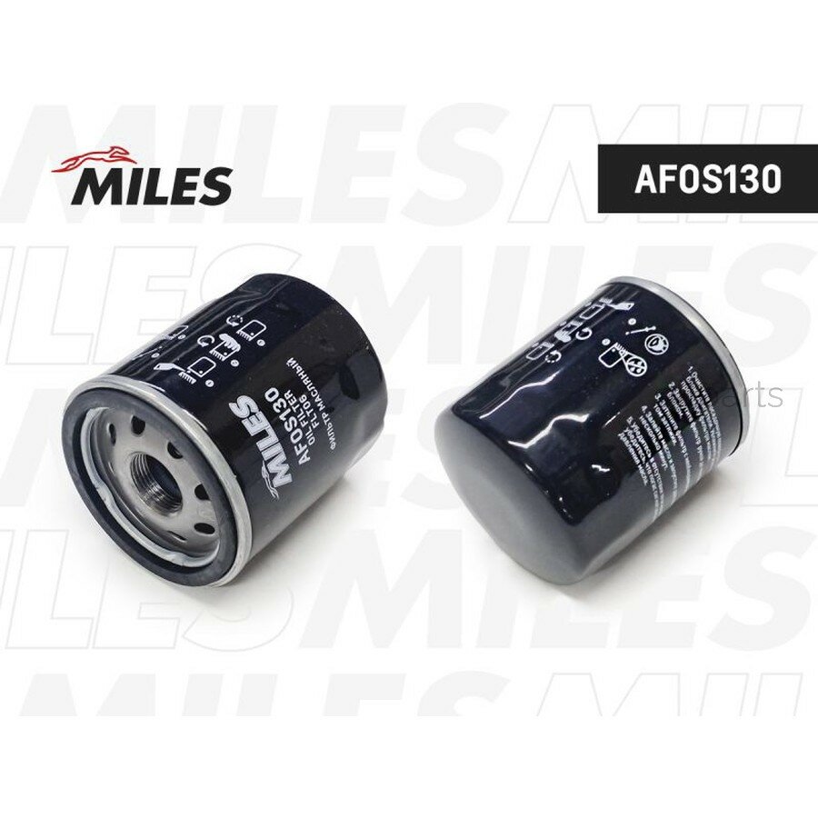 MILES AFOS130 Фильтр масляный JEEP/GM
