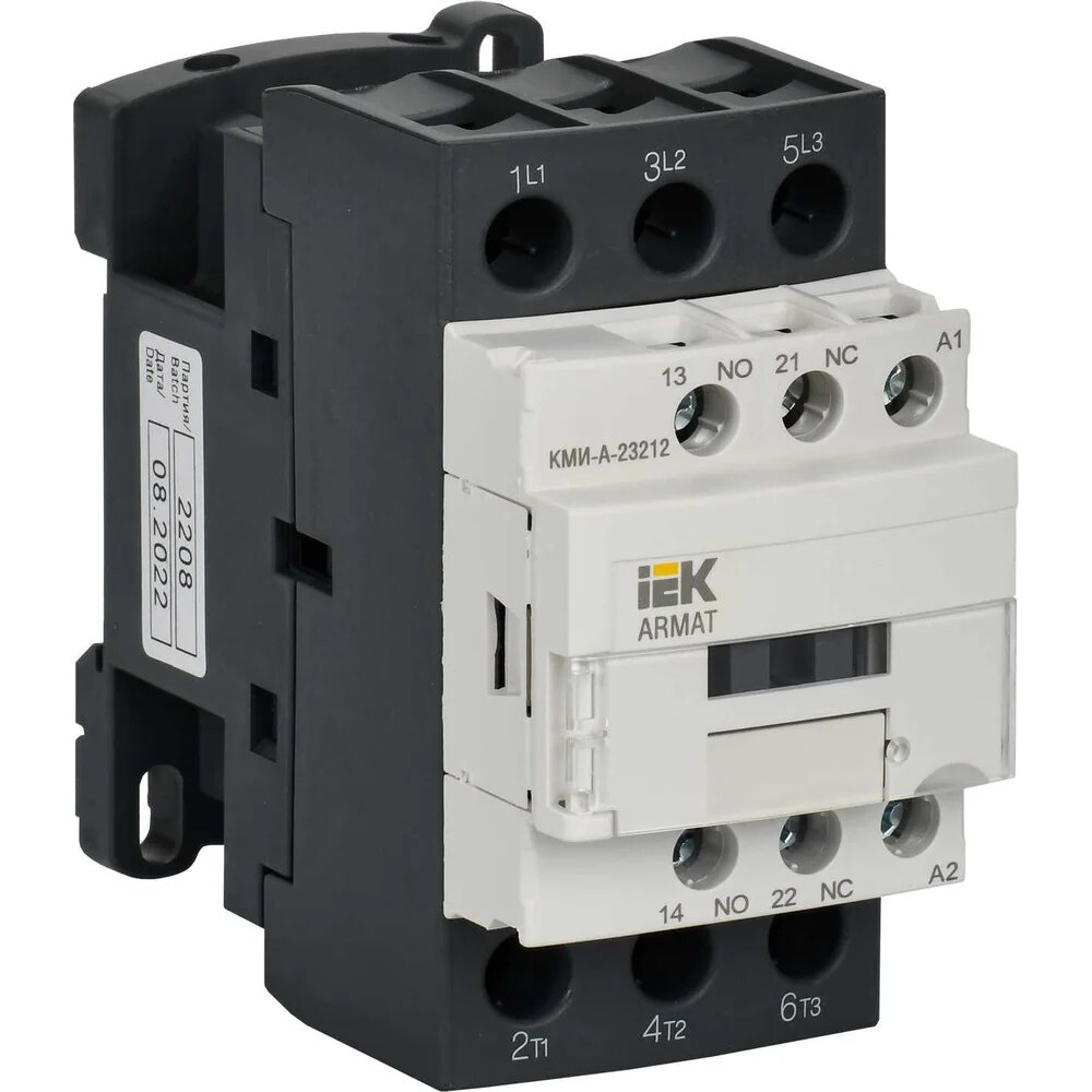 Контактор IEK Armat кми-а-23212 lc1d 32а 24в/ас3 1но;1нз AR-ACC-21-032-024-11