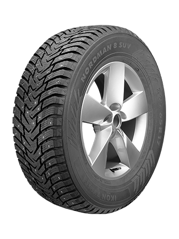 255-65-17 Ikon Nordman 8 (Character Ice 8) SUV шипованная