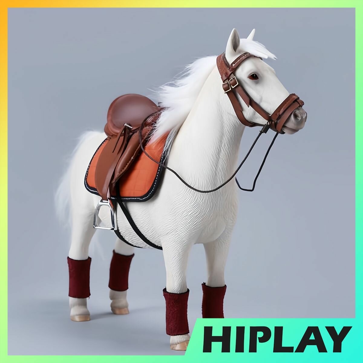 HIPLAY JXK Шетлендский пони GK Статуэтка Ver.C 1/6 Миниатюрная фигурка животного