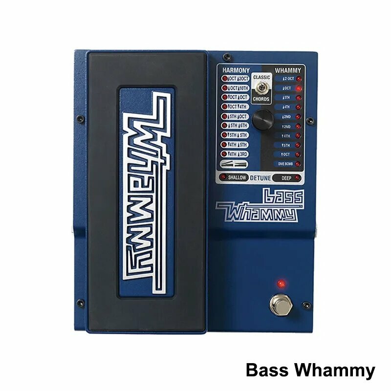Педаль эффектов с блоком питания и кабелями Digitech Bass Whammy