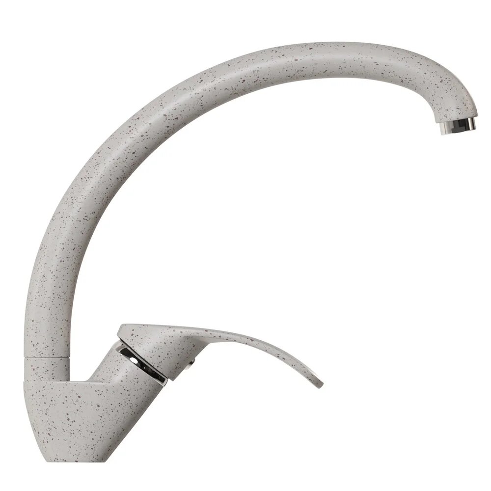 Смеситель для кухни 35к MIXLINE ML-GS02 (328) бежевый, высокий излив