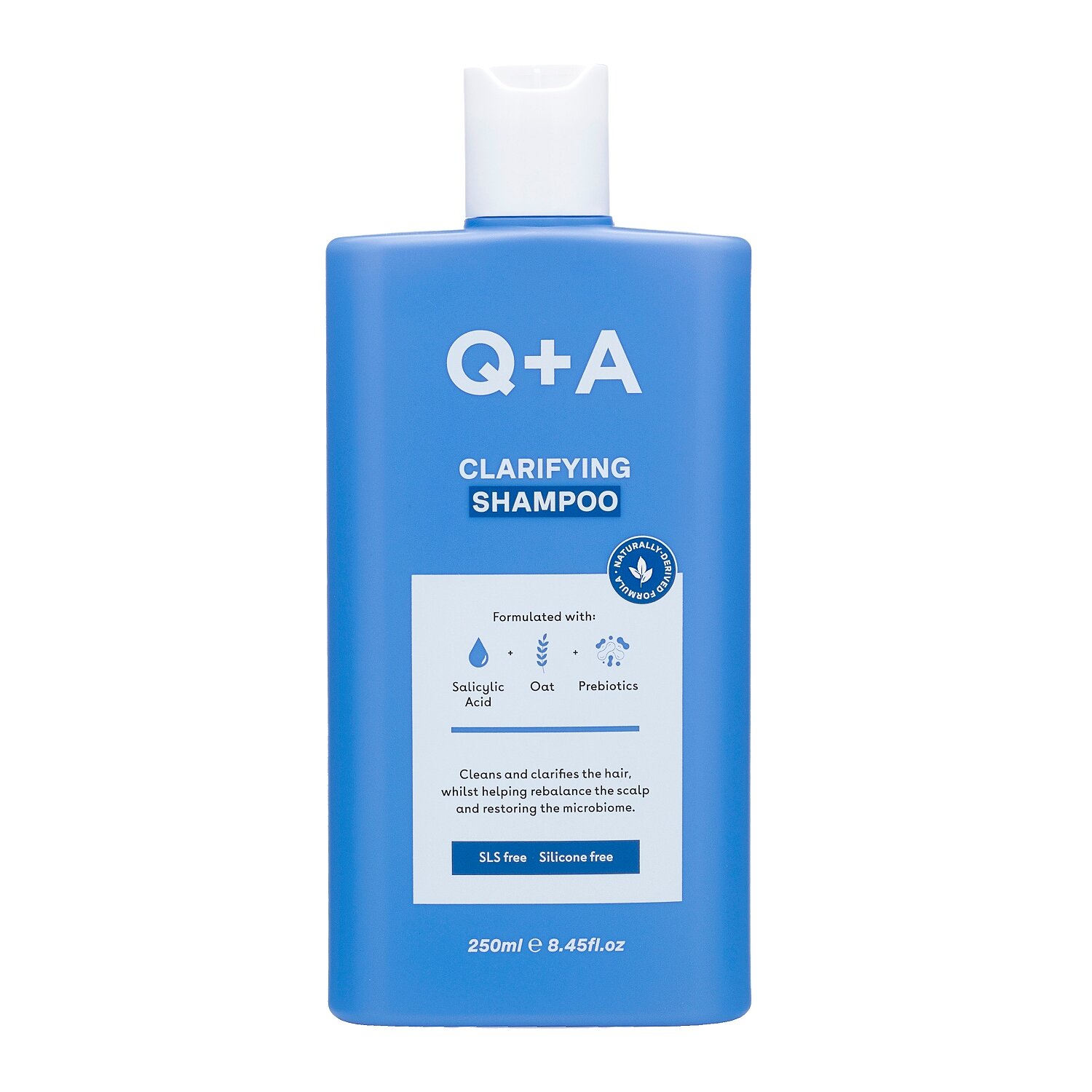 Q+A Clarifying Shampoo Шампунь для глубокого очищения волос и кожи головы балансирующий 250 мл