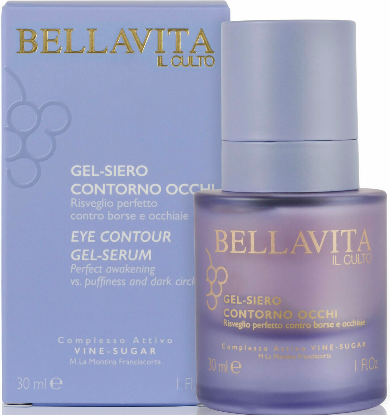BELLAVITA IL CULTO Сыворотка вокруг глаз против отеков "Идеальное пробуждение" Eye Contour Gel-Serum 200ml