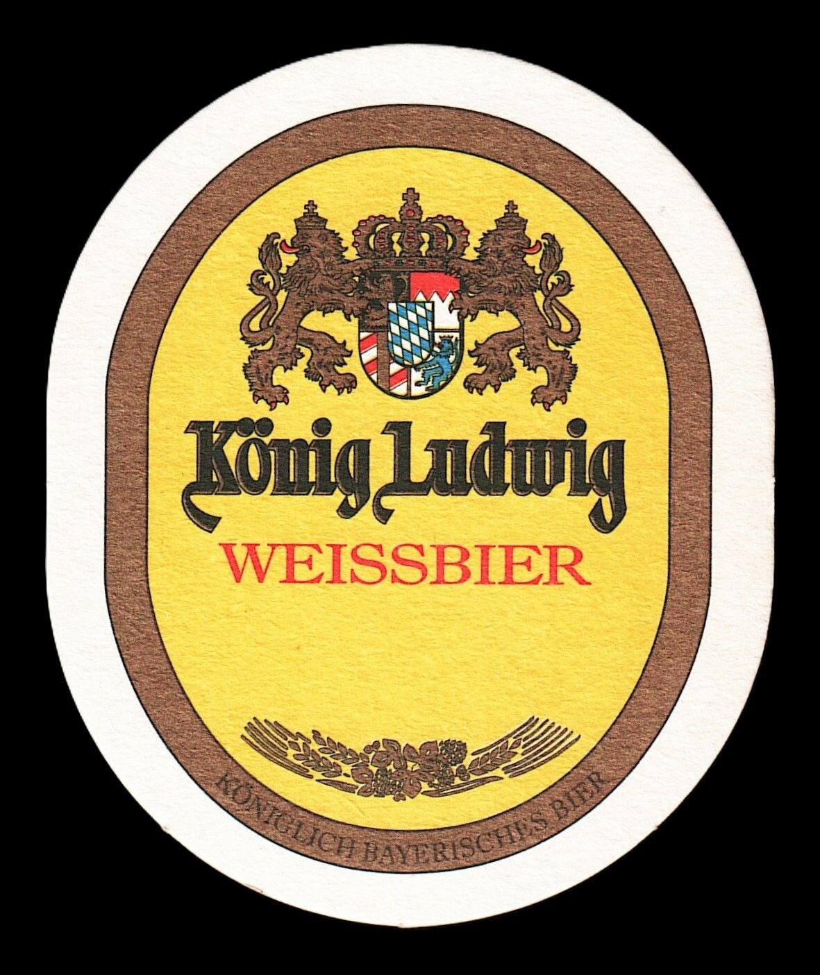 Бирдекель (костер) Германия Konig Ludwig history №2 (подставка под пивной бокал)
