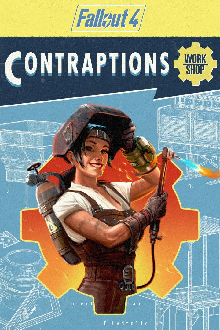 Fallout 4: Contraptions Workshop — ключ активации Xbox / Microsoft Store · Xbox One, Xbox Series X|S · цифровой ключ · любой регион