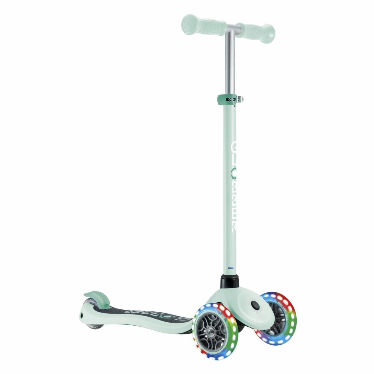 DECATHLON самокат Globber Primo Lights, бледная мята