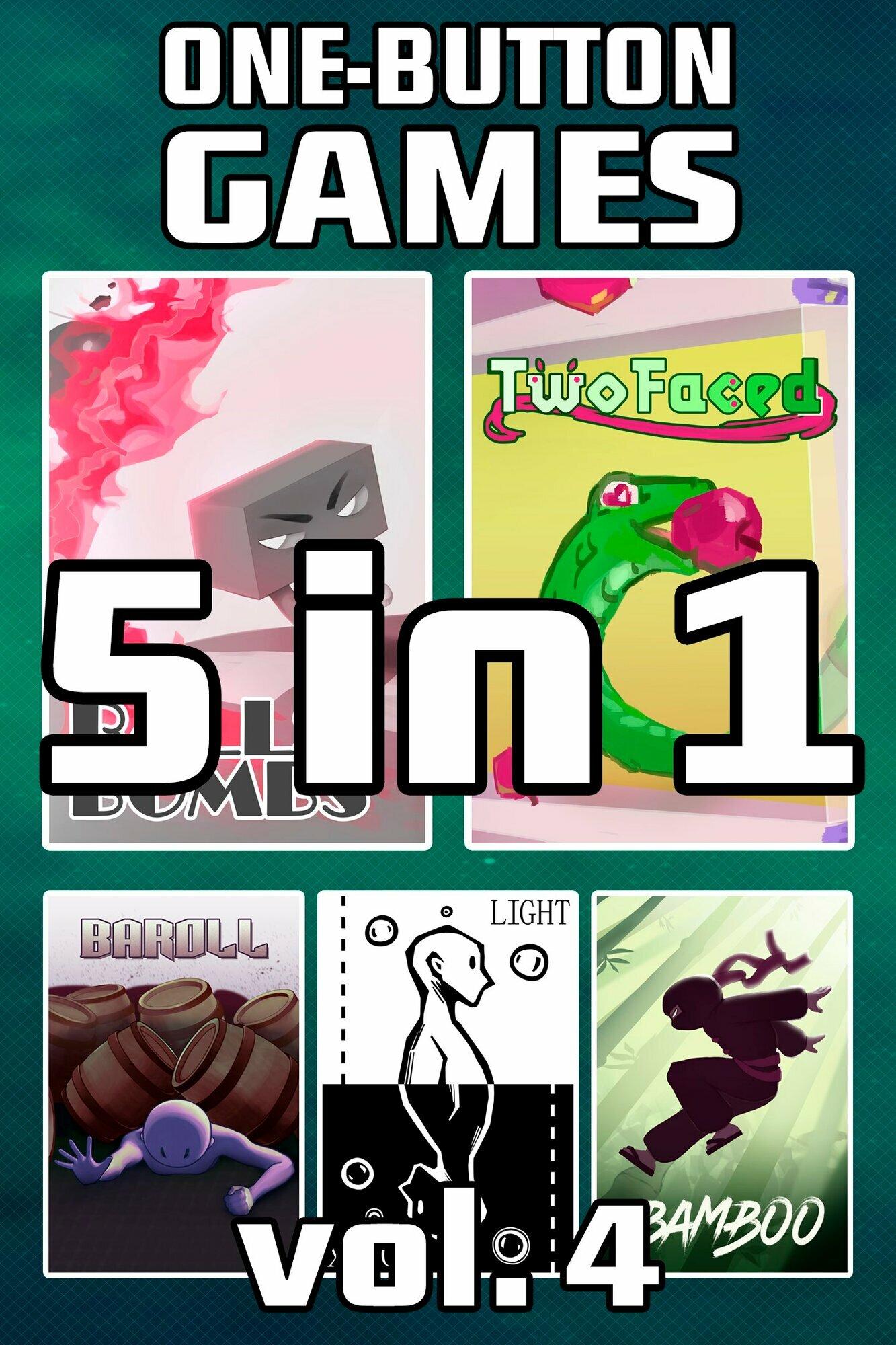 One Button Games 5-in-1 vol. 4 (Xbox One) — ключ активации Xbox / Microsoft Store · Xbox One, Xbox Series X|S · цифровой ключ · любой регион