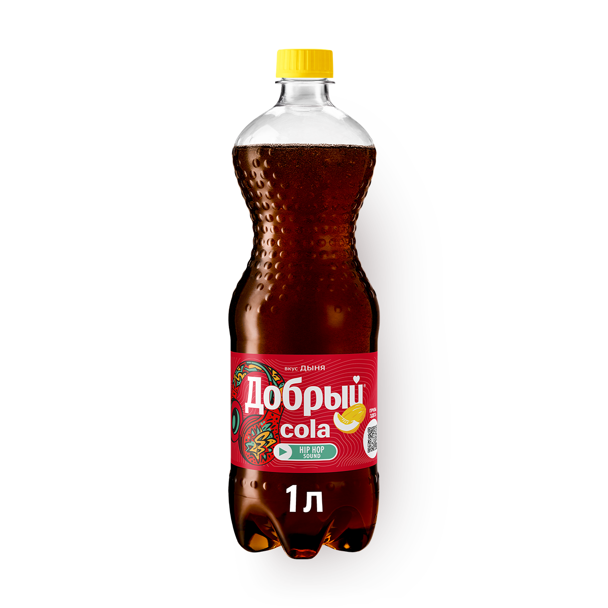 Напиток "Добрый" Cola Дыня, газированный, 1 литр, 1 упаковка