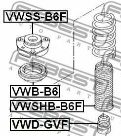 Отбойник переднего амортизатора SEAT TOLEDO III 5P2 2004-2009 FEBEST VWD-GVF