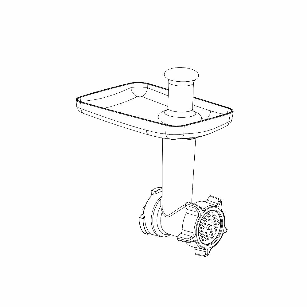 Atvel Насадка для мяса к соковыжималке PowerTwist, 75204 J7PTM-26383