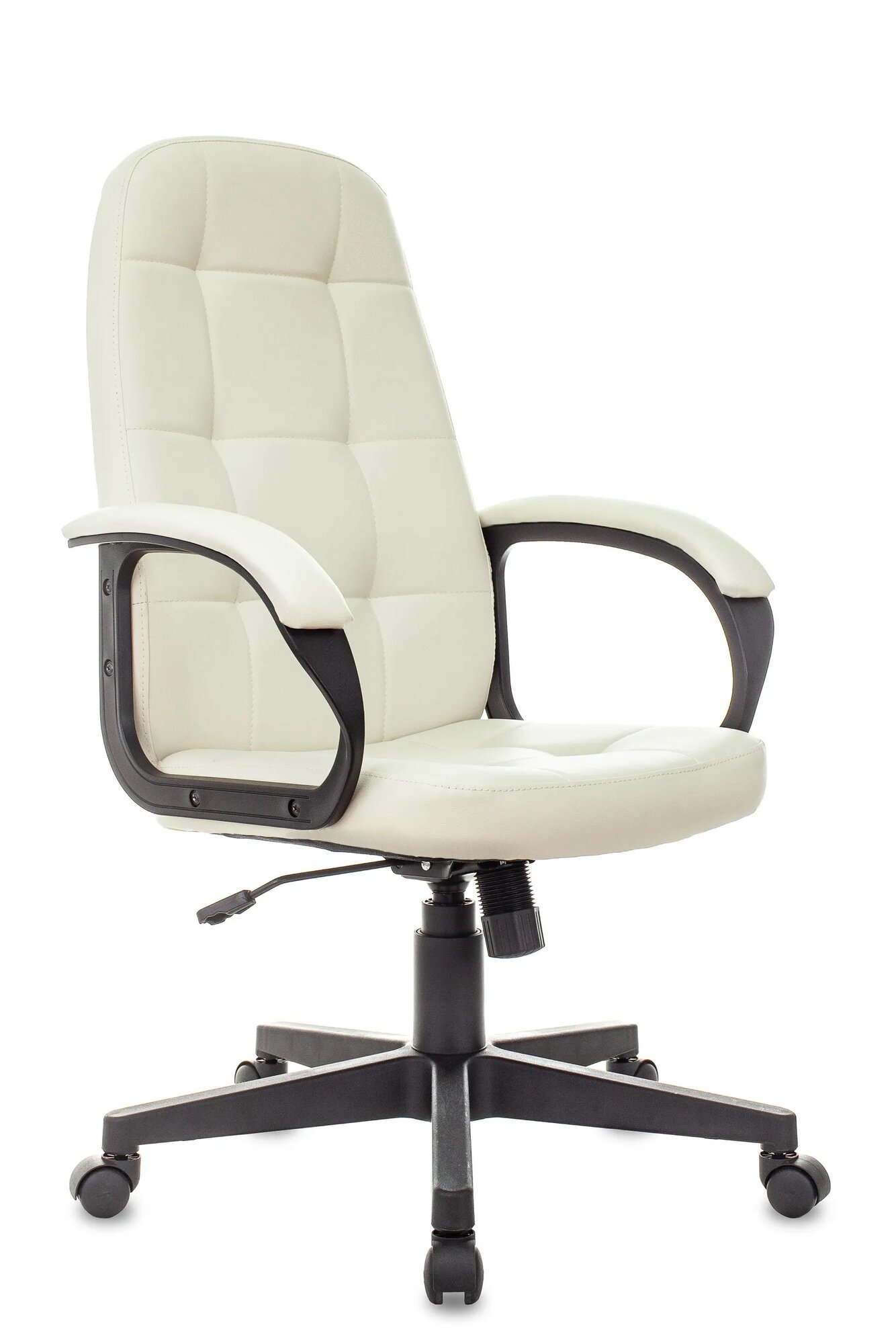 Кресло руководителя Бюрократ "CH 002 LT" (Ivory), с газлифтом