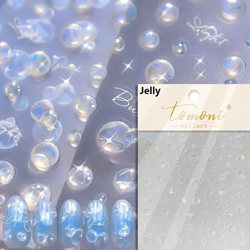 Наклейки для ногтей Tomoni Jelly To4153