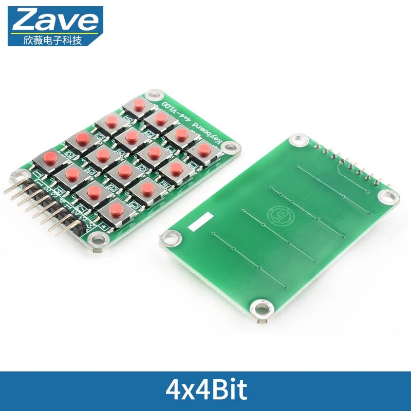 Матричная клавиатура ZAVE 8-кнопочная 4x4Bit