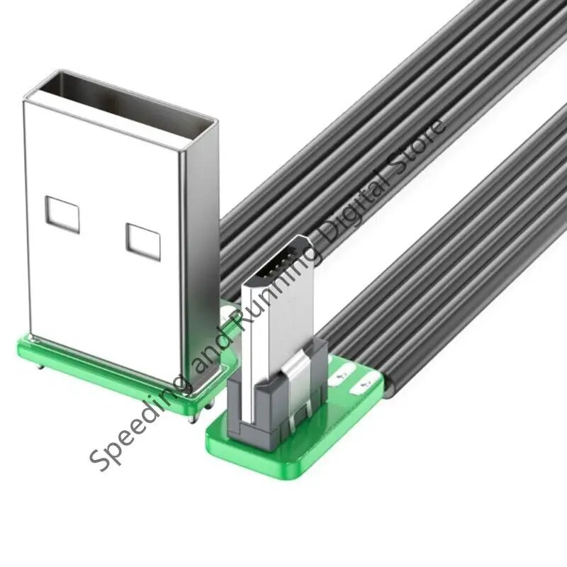 Гибкий USB-кабель Micro USB «папа» на USB «папа», 5-200 см 0,3 м, USB up