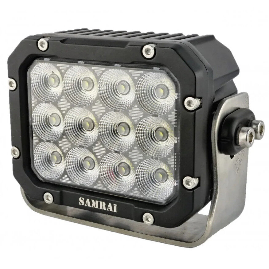 Фара светодиодная прямоугольная PRO Автосвет 120 Вт Osram дальний свет/ для спецтехники/ внедорожников/ трактора/ экскаватора