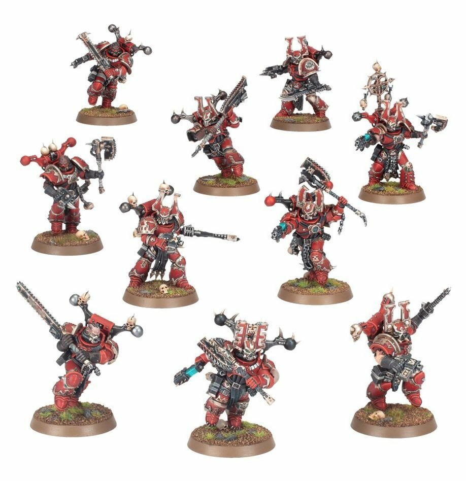 Warhammer 40000 Миниатюра Khorne Berzerkers