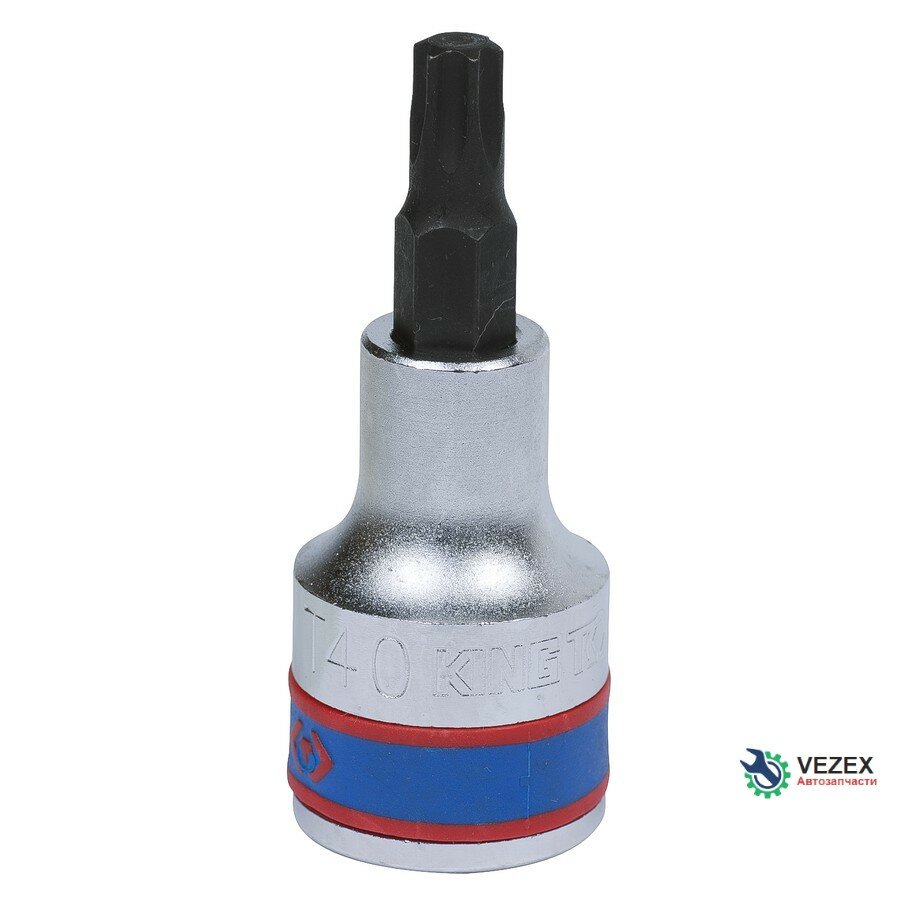 KING TONY 402340 насадка (бита) торцевая! 1/2', Torx, T40, L60мм\