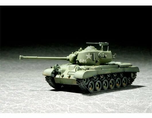 Trumpeter 07288 1:72 Американский средний танк M46 сборная модель танка