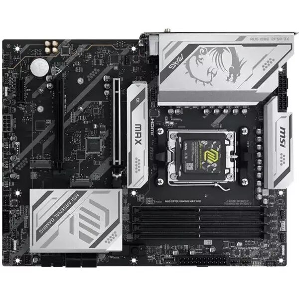 Материнская плата MSI MAG X870E GAMING MAX WIFI Socket AM5 AMD X870E 4xDDR5 ATX AC`97 8ch(7.1) 5Gigabit RAID+HDMI