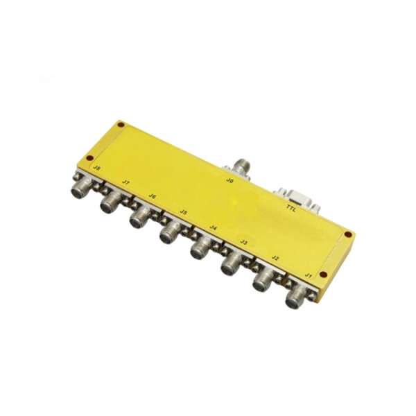 1-8 GHz Absorptive SP8T PIN Switch