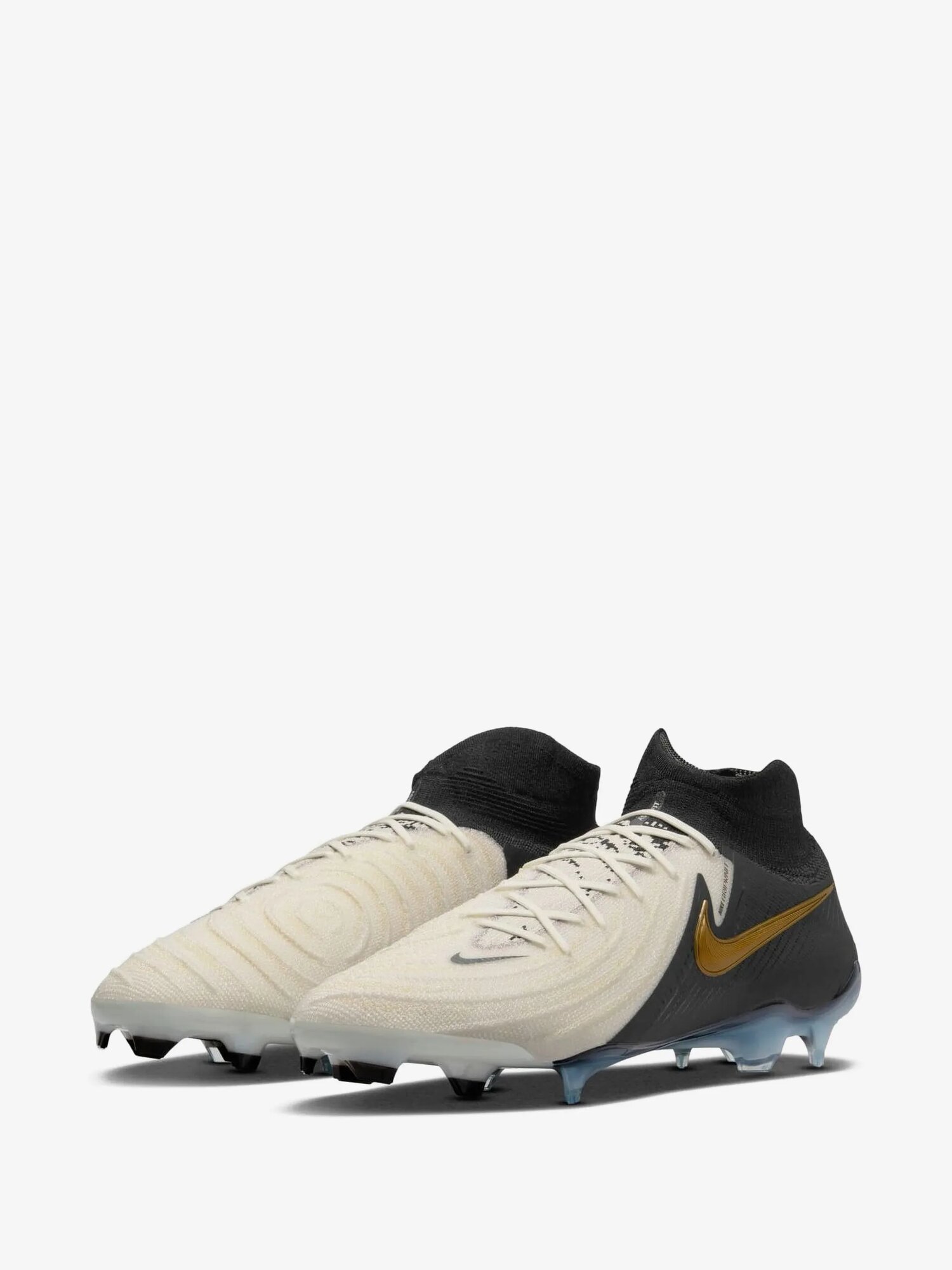 Кроссовки NIKE Phantom Luna 2 Elite FG, размер 10.5 US, бежевый/белый — фото 1