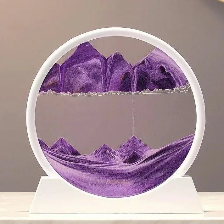 Картина песочная интерьерная 3D антистресс, Креативная статуэтка / Песочные часы антистресс / подарк