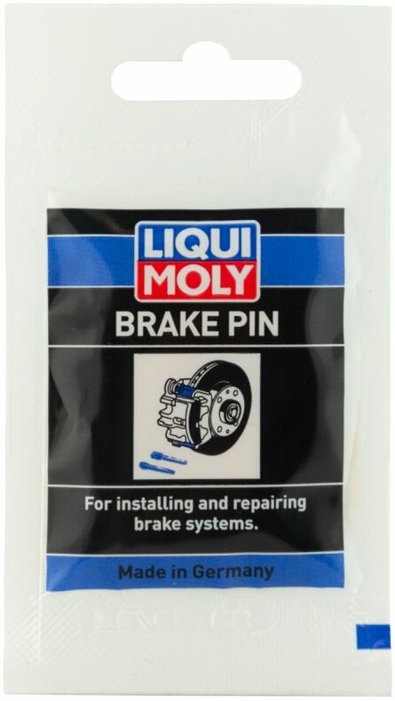 Смазка для направляющих пальцев суппорта LIQUI MOLY Brake Pin, 5 г (21119 LiquiMoly)