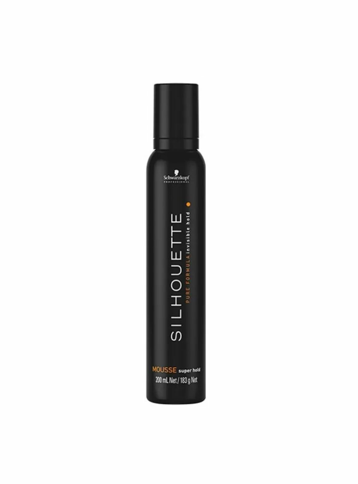 SILHOUETTE Mousse SuperHoild мусс сильной фиксации 200 мл черный