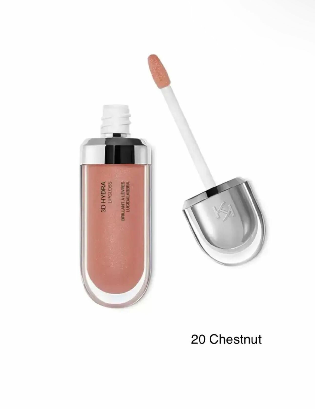 Смягчающий блеск 3D HYDRA LIPGLOSS для губ с трехмерным эффектом 20 Chestnut