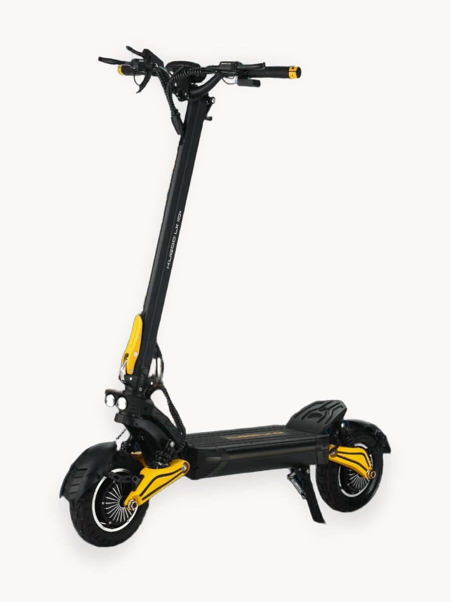 Электросамокат Kugoo Kirin LX10 PLUS, 2800W, 75 км/ч, 100 км ход, самокат электрический для взрослых, черный