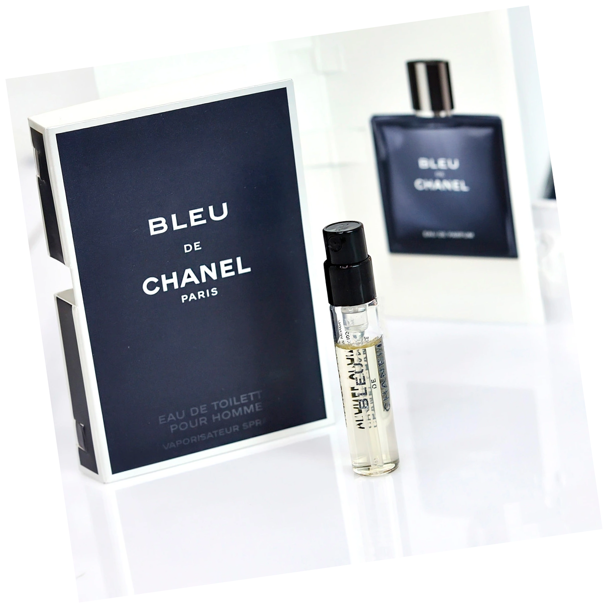 Chanel Bleu De Chanel парфюм для мужчин 2 мл сэмпл - Шанель Блю Де Шанель пробник туалетной воды