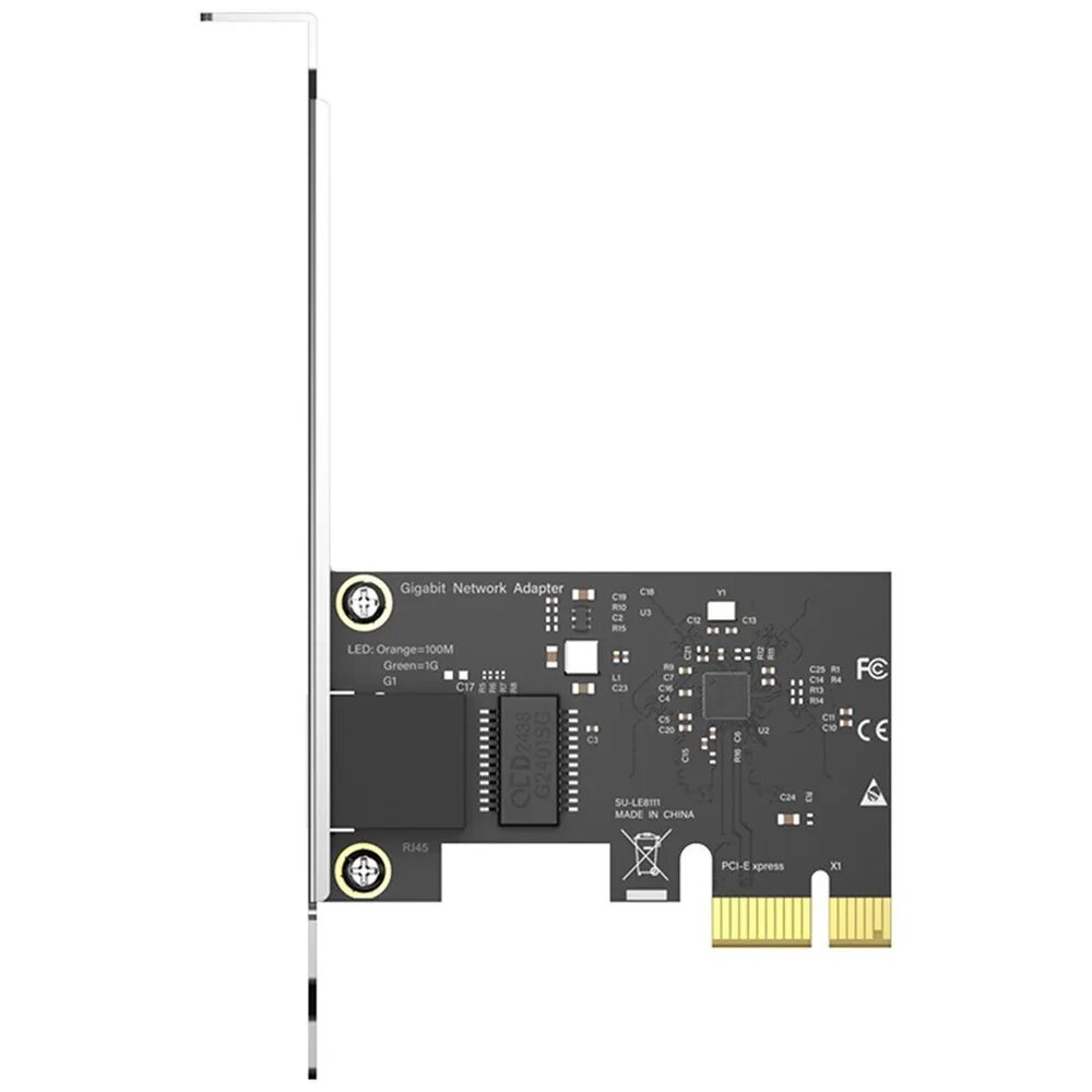 Адаптер Wi-Fi PCI-E 1000 Мбит/С Для Настольных Компьютеров Под Управлением Windows 7/