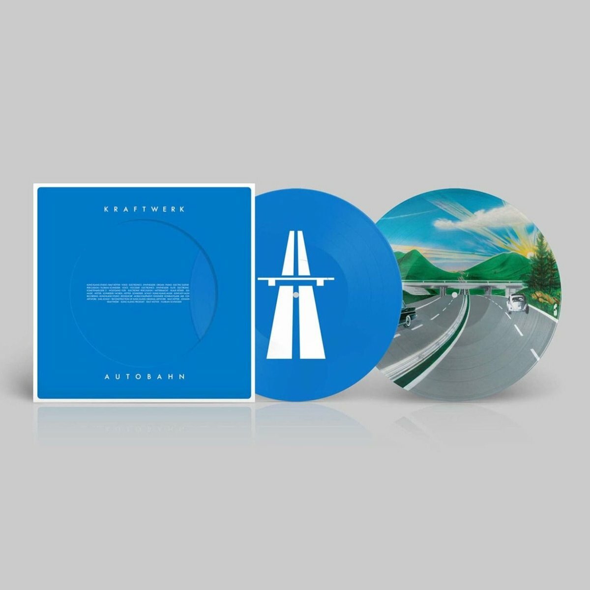 Виниловая пластинка Kraftwerk - Autobahn (50th Anniversary Edition), Limited Edition, Picture Disc, Ori*gnal
