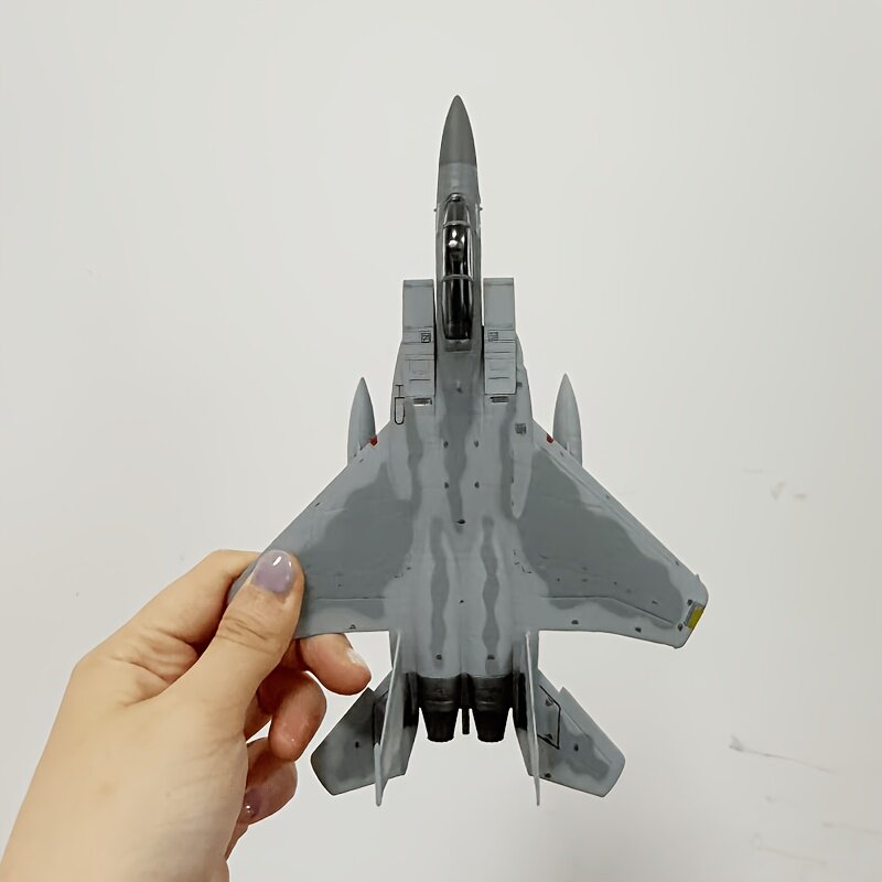 Модель самолета F-15C в масштабе 1:100 с подставкой, высокая детализация, из пластика и цинкового сплава, декор для дома