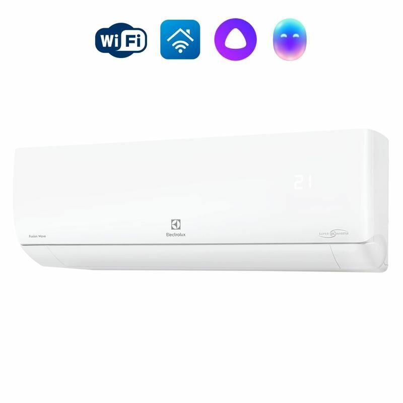 Сплит-система инверторного типа Fusion Wave Super DC EACS/I-12HFW/N8 комплект Electrolux НС-1688340