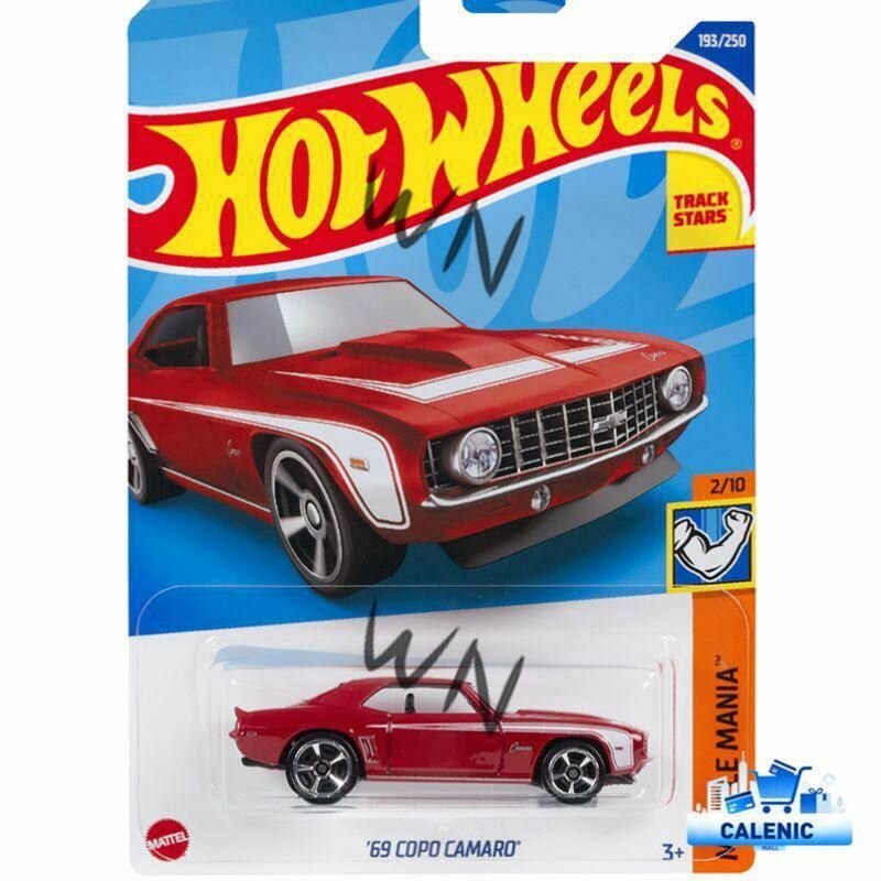 Машинка Mattel Hot Wheels 2022 C4982 69 Copo Camaro1
