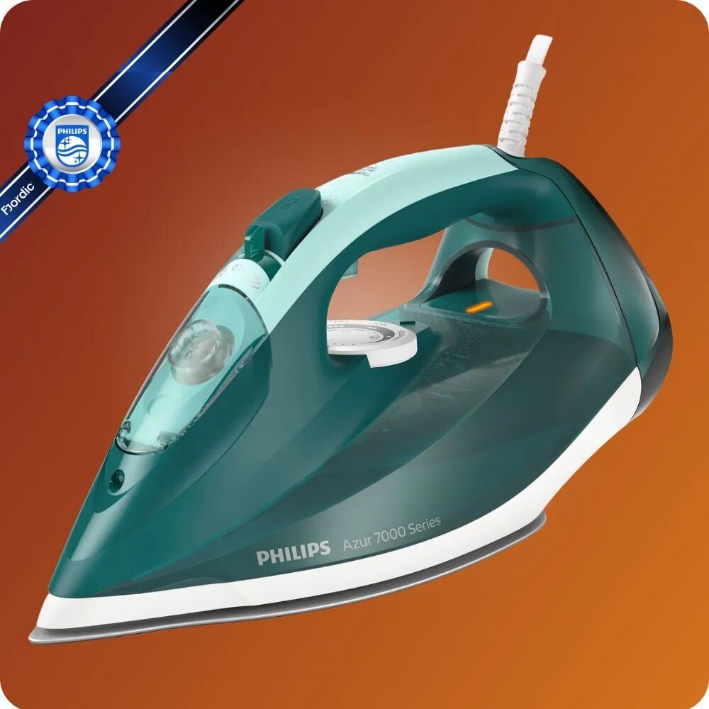 Паровой утюг Philips Azur DST7031/70, зеленый