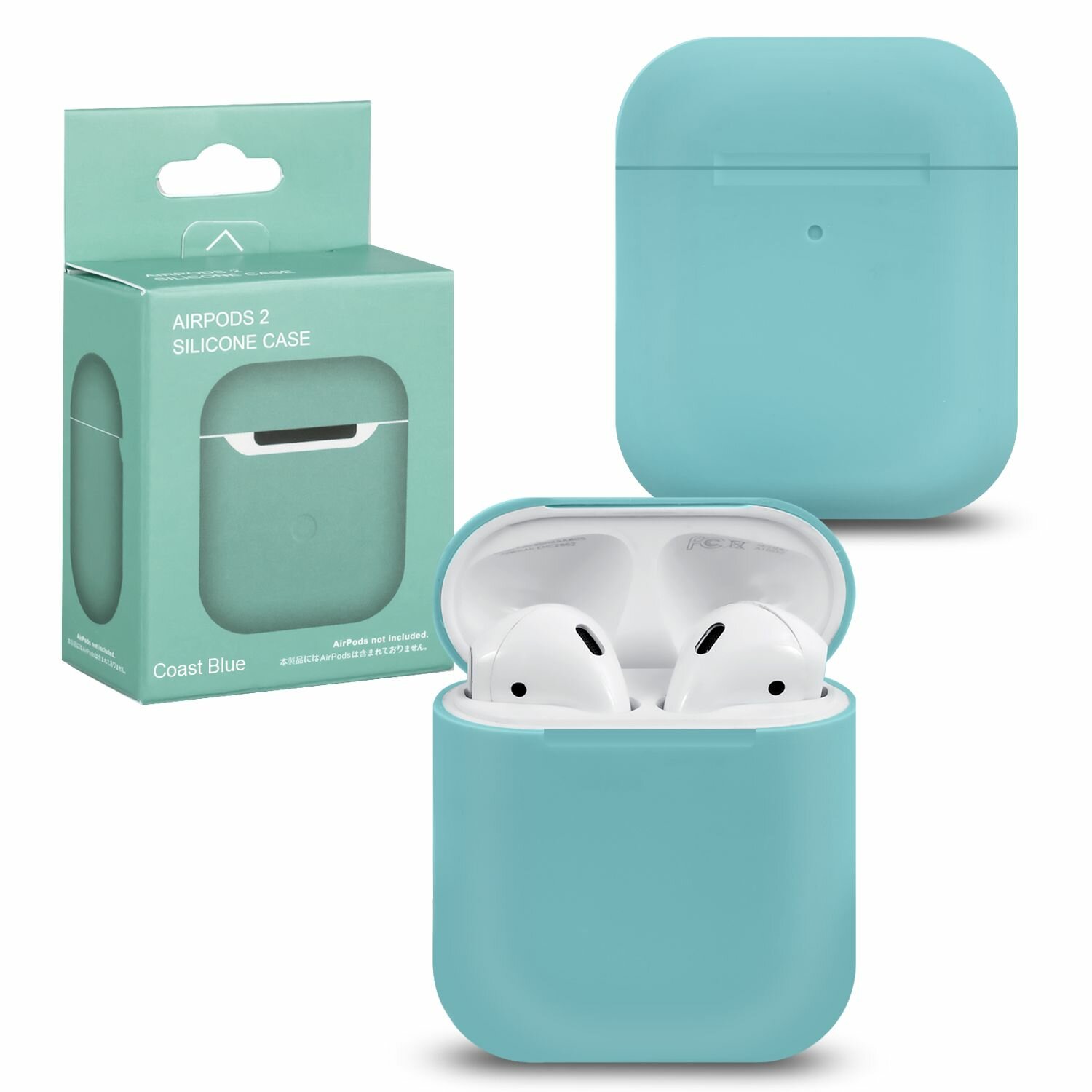 Силиконовый чехол для наушников Apple Airpods 1/2
