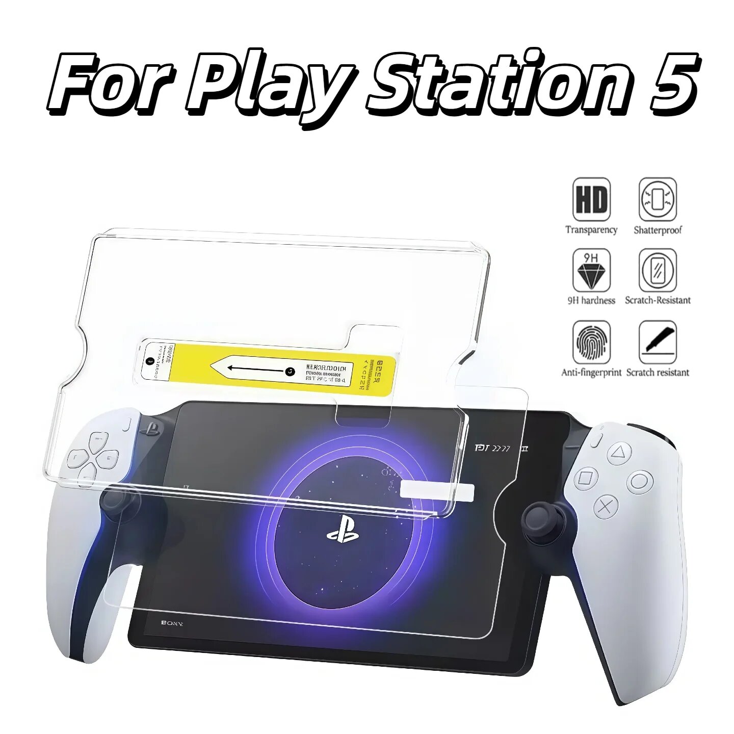 Защитное стекло для экрана 8-дюймовой консоли Sony PS5 PlayStation Portal
