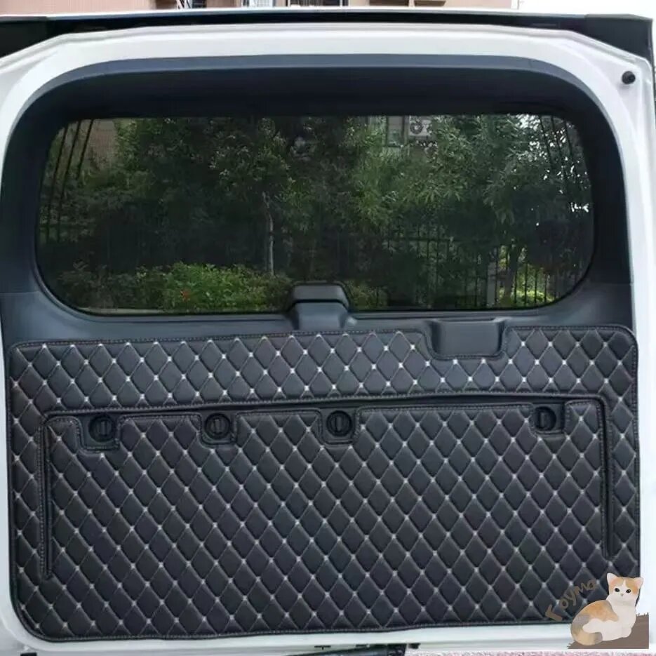 Коврик в багажник, 1 шт, Черный+бежевый, Toyota Land Cruiser Prado 150