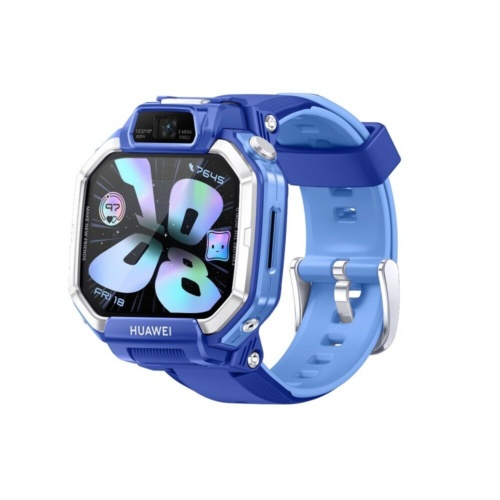 Смарт-часы Huawei WATCH KIDS X1, AMOLED, синий (55020JAN)