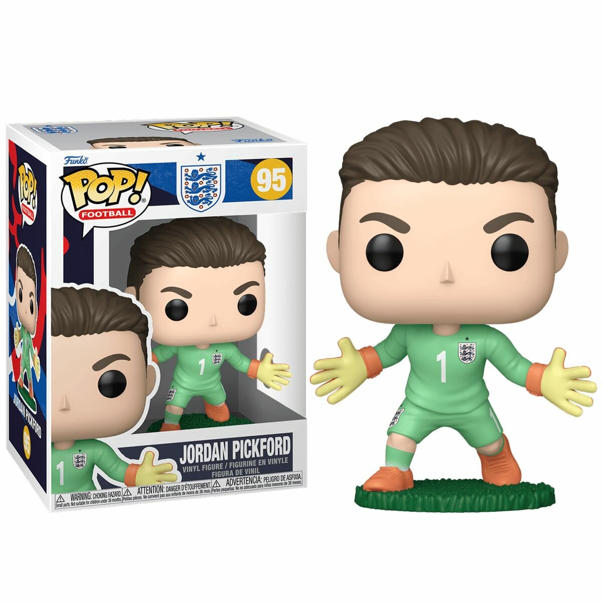 Фигурка Funko Pop Фанко поп футболист Джордан Пикфорд Jordan Pickford из команды Англии 95